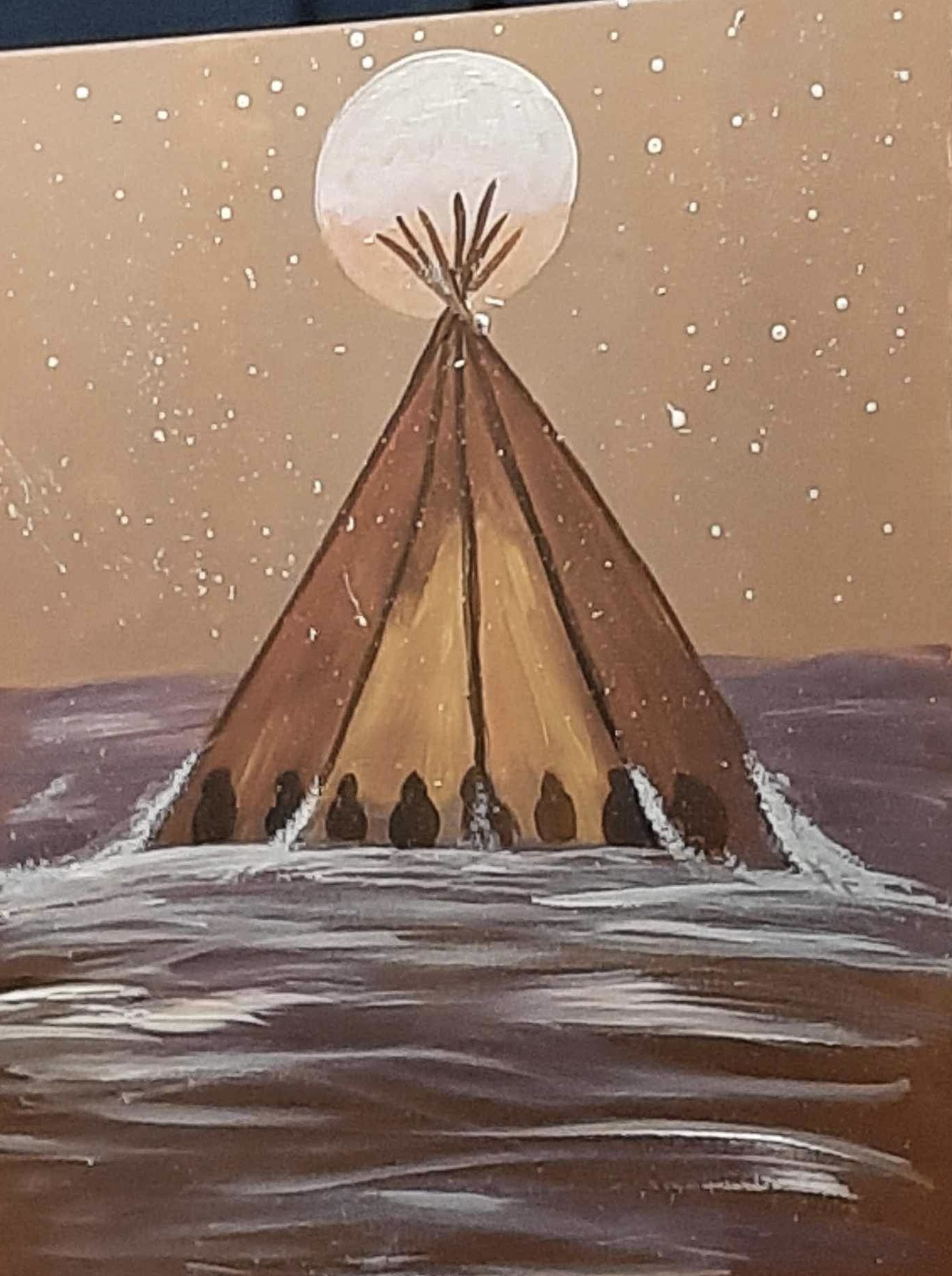 Indigenous Art Night - Painting with Kerri Bernard - Mi'kmaq ...